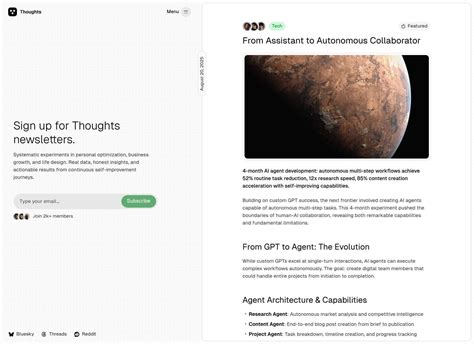 thoughts theme documentation priority vision
