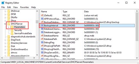 Change Automatic Backup Interval In DHCP Server Dimitris Tonias
