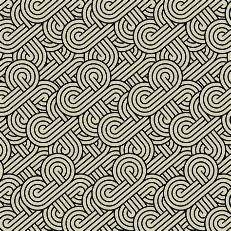 Premium Vector Abstract Line Art Pattern Background
