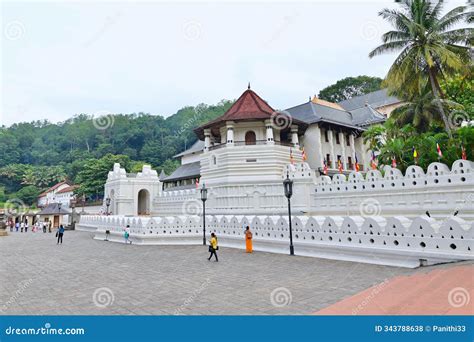 Sri Dalada Maligawa Or Temple Of The Sacred Tooth Relic Editorial Photo