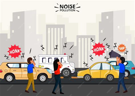 Noise Pollution Clipart