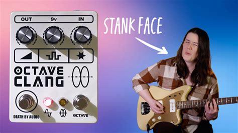 Death By Audio Octave Clang V2 Demo On Bass And Guitar
