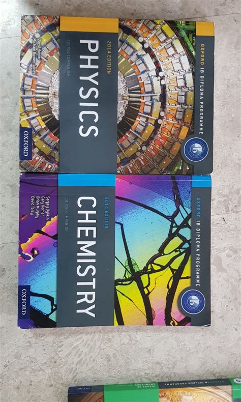 Free IB HL Physics And Sl Chemistry Textbooks Hobbies Toys Books Magazines Assessment