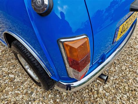 Now Sold 1980 Austin Mini 998 Cc In Factory Pageant Blue On Just