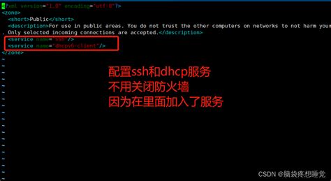 firewalld防火墙基础 firewalld配置文件 csdn博客