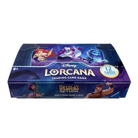 Disney Lorcana Ursulas Return Booster Pack 24 Unidades Inglês