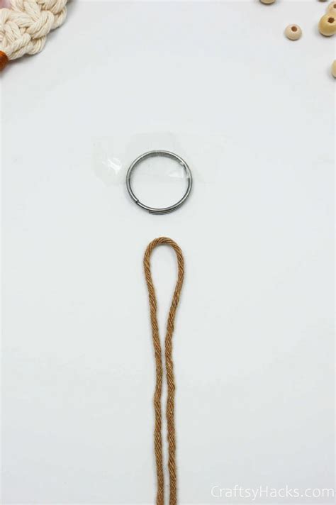 DIY Macrame Keychain Step By Step Tutorial Craftsy Hacks