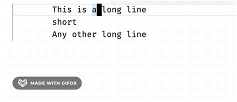 In VisualBlock Mode Should Insert Whitespace At Block Edge Issue VSCodeVim Vim GitHub