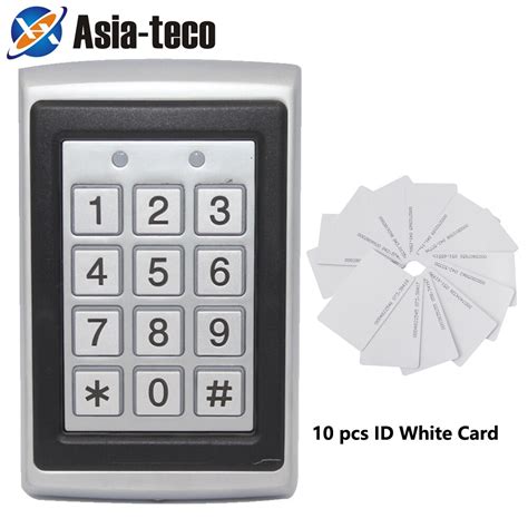 Rfid Metal Access Control Em Card Reader Keypad W Grandado
