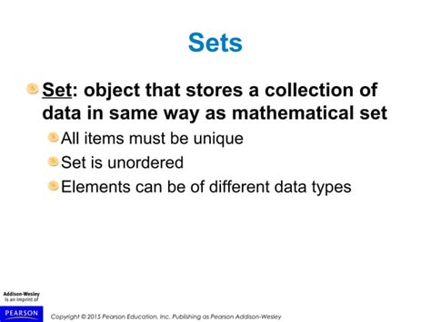 Python Dictionaries And Sets Ppt Programming Languages Computing