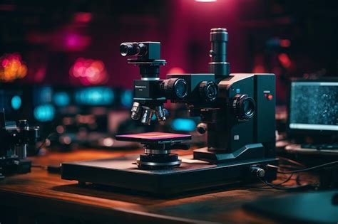 Premium Photo Digital Inspection System Microscope For Modern Optical Inspection