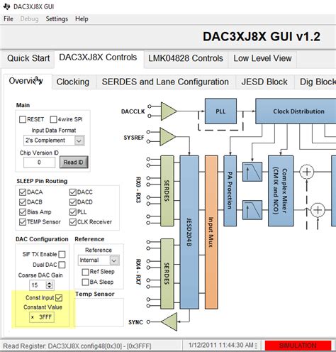 Dac38j84 Nco Reset On Sysref Data Converters Forum Data Converters Ti E2e Support Forums