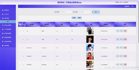 开题flask框架高校师生二手用品交易系统app（程序论文python） Csdn博客