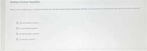 Solved Multlple Cholce Questlonwhich Of The Following Is