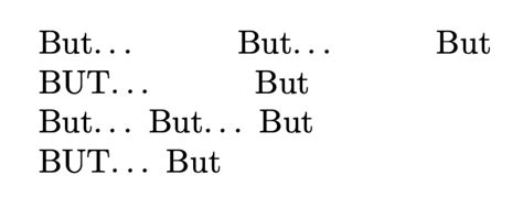 xspace end of sentence space after dots or ldots or … with xetex or