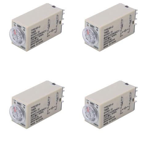 X S Delay Timer Time Relay H Y V PIN Adjusting Knob Control Timing Relay For Household
