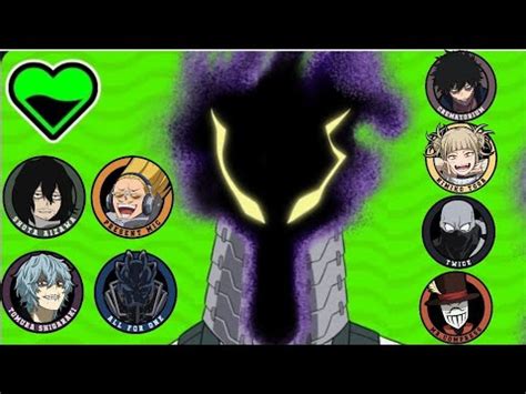 Mhur Kurogiri All Unique Voice Lines Youtube