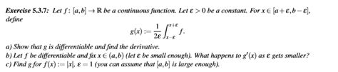 Solved Let F Ab Rightarrow R Be A Continuous Function