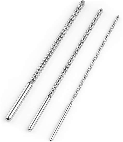 Amazon.com: Runyu Urethral Dilators, Penis Plug with Multi Beads Urethral Sounding Plug Prostate ...
