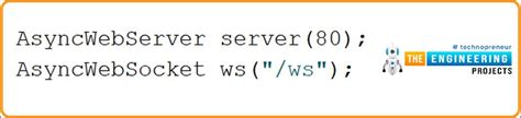 Esp32 Web Socket Server The Engineering Projects
