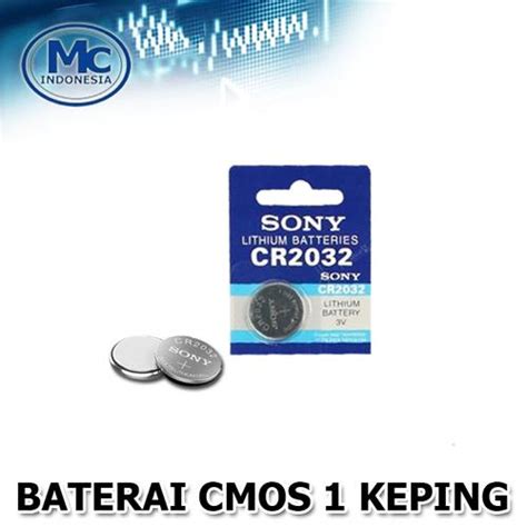 Jual BATERAI CMOS KOMPUTER CR2032 BATTERY ECERAN SATUAN Kota Bekasi Mides Komputer Tokopedia