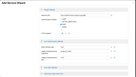 24 Configure Ranger Authentication Hortonworks Data Platform