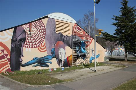 Seth New Mural In Fleury Les Aubrais France Streetartnews Streetartnews