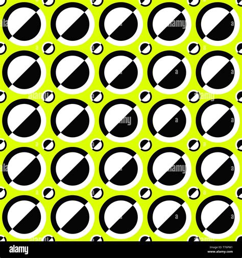 Seamless Abstract Circle Pattern Background Design Vector Graphic