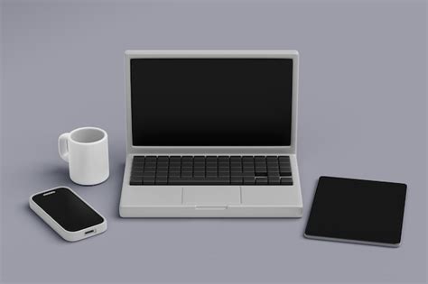 Free Psd 3d Rendering Of Device Background