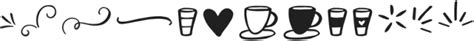 espresso roast symbols otf 400 font decorative display d what font is