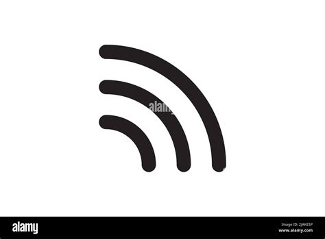 Wi Fi Symbol Signal Connection Vector Wireless Internet Technology