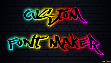 Custom Font Maker Text Effect And Logo Design Font
