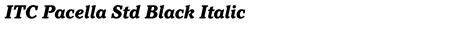 Itc Pacella Font Webfont And Desktop Myfonts