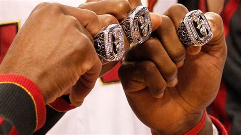 Zoom In On 25 Years Of Nba Championship Rings