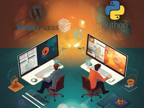 طراحی سایت با وردپرس یا پایتون ؟ Wordpress Or Python طراحی سایت با وردپرس یا پایتون ؟ Wordpress Or Python