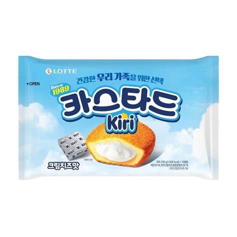 롯데 카스타드 끼리크림치즈 230g 홈플러스