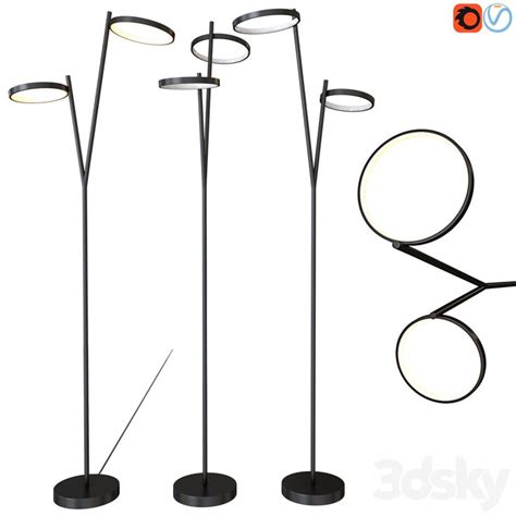 Floor Lamp Canarm Lfl128a62bk Lexie Led Floor Lamp Led Floor Lamp Floor Lamp Interior Design