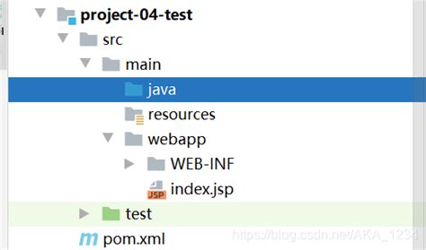 idea创建maven项目没有java、resource、test文件夹 为什么我创建的maven没有text csdn博客