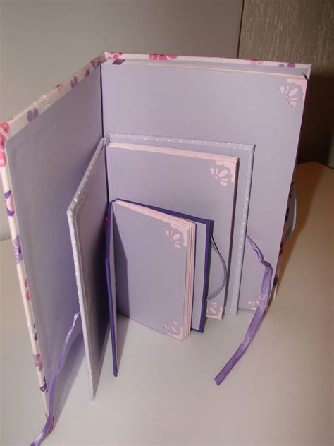 Detalhe Encadernação Diy Notebook Bookbinding Cube