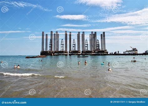 Caspian Sea Beach With Stones Royalty Free Stock Image Cartoondealer