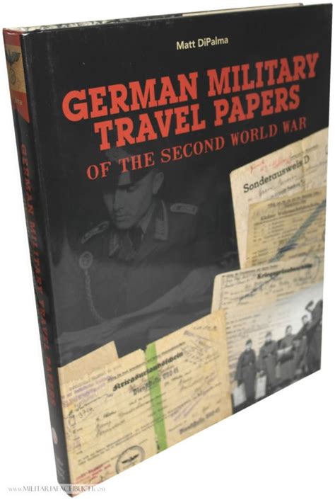 German Military Travel Papers Of The Ww2 Dipalma 7500