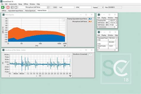 Microphone Self Noise Test Sequence Listen Inc