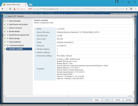 HOWTO Deploy VMware VRealize Business For Cloud For VRealize Automation Thecloudxpert Net