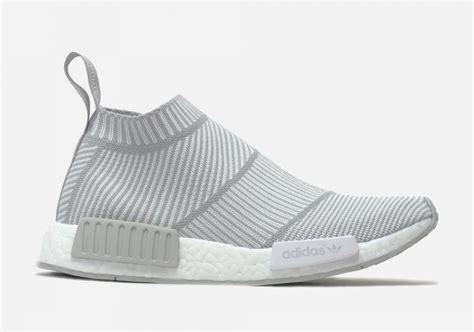 Adidas Nmd City Sock Primeknit White Grey