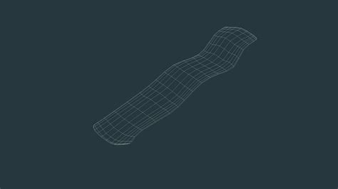 Realistic Fried Bacon 3d Model