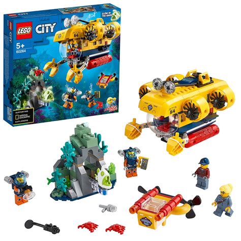 絕版 LEGO 60264 Ocean Exploration Submarine 海底勘探潛艇 樂高 積木 玩具 禮物 聖誕 成人 兒童 ...