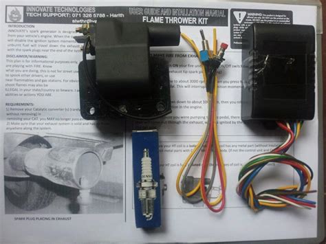 Instructions | Exhaust Flame Thrower Kit For Car or Bike | Hackaday.io