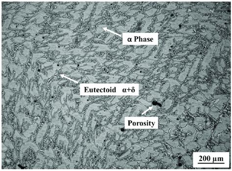 Optical Micrography Of The Microstructure Of The Alloy Download