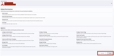 dashboard groups groups should not be saved when global permissions