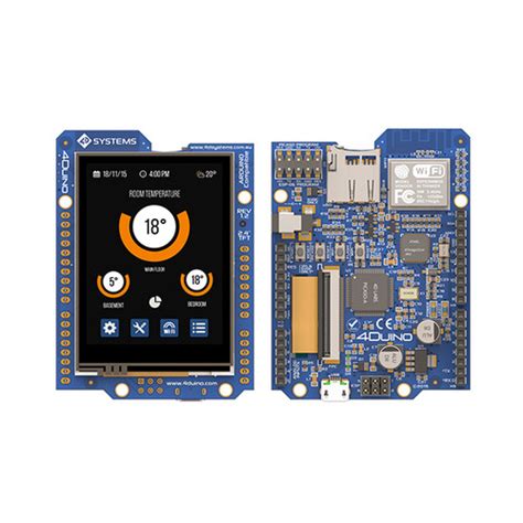4duino 2 4인치 iot 터치 디스플레이 모듈 wifi 지원 4duino 2 4 inch tft lcd iot